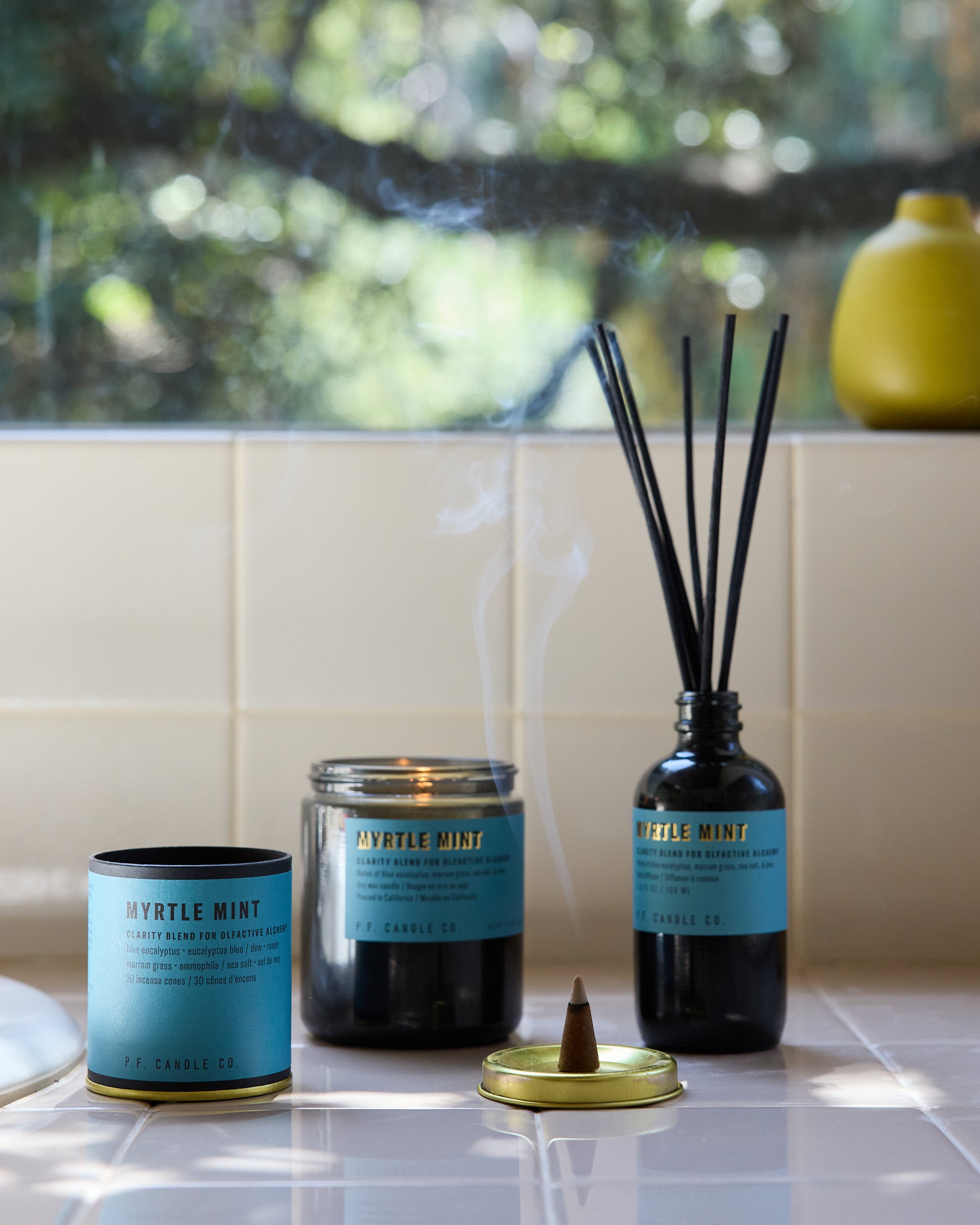 P.F. Candle Co. Alchemy Reed Diffuser - Myrtle Mint – JEANSTORE