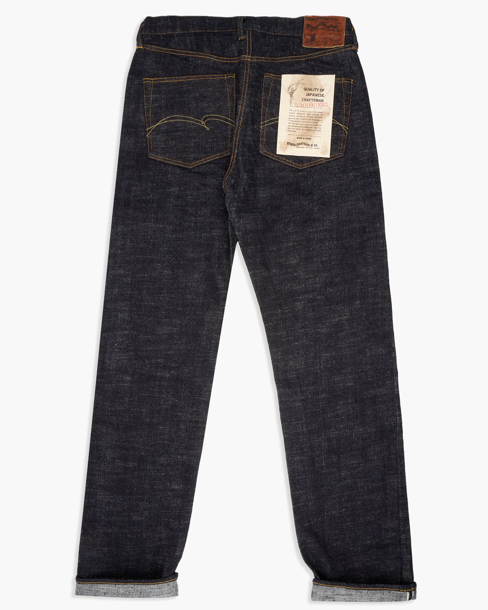 Studio D'Artisan SD-1001 'GL3' 15oz Selvedge Regular Straight Mens Jea – JEANSTORE