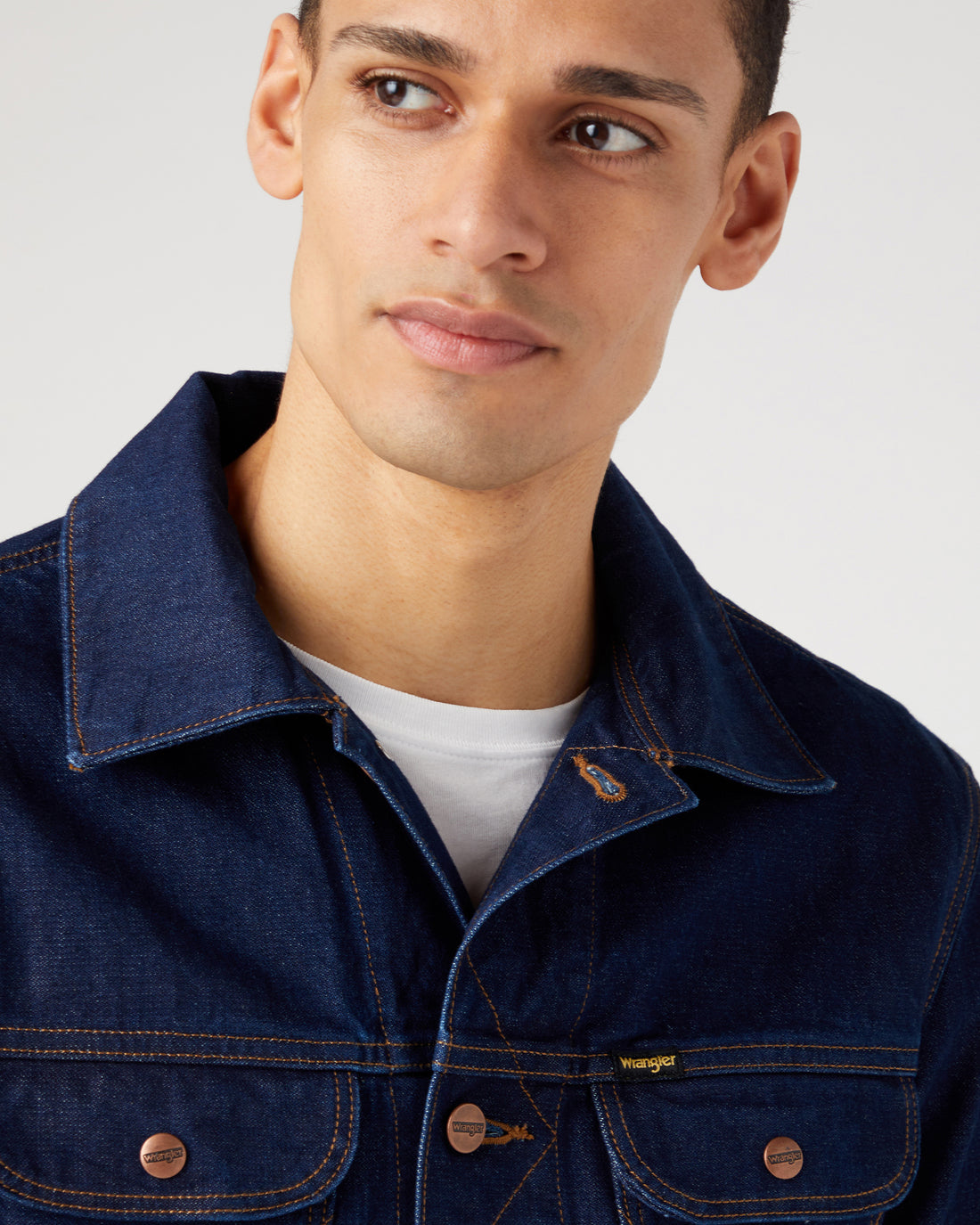 Wrangler Icons 124MJ Western Denim Jacket - Rinse – JEANSTORE