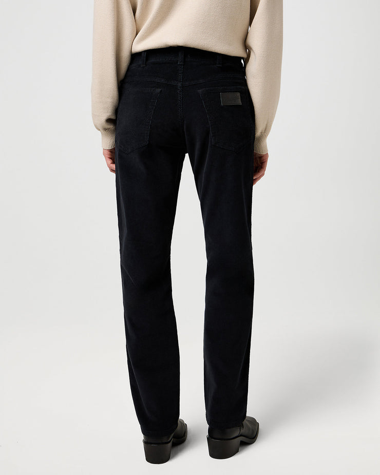 Wrangler Texas Stretch Authentic Straight Mens Cords - Black – JEANSTORE