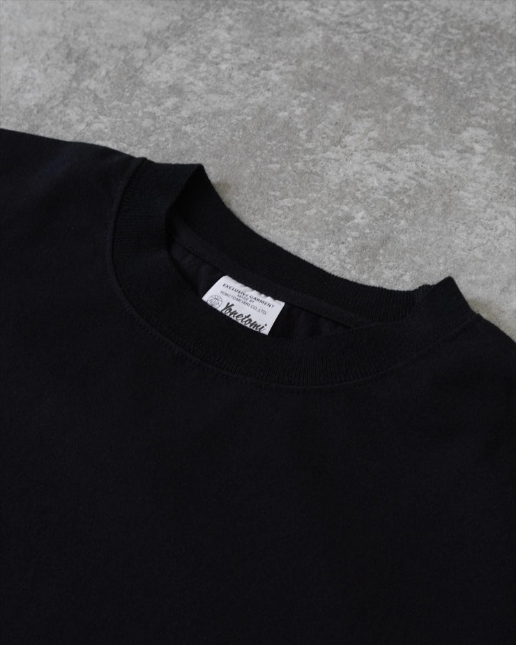 Yonetomi New Basic Tee - Black – JEANSTORE