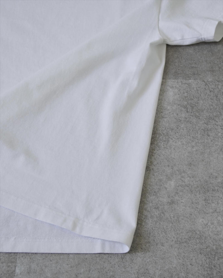 Yonetomi New Basic Tee - White – JEANSTORE