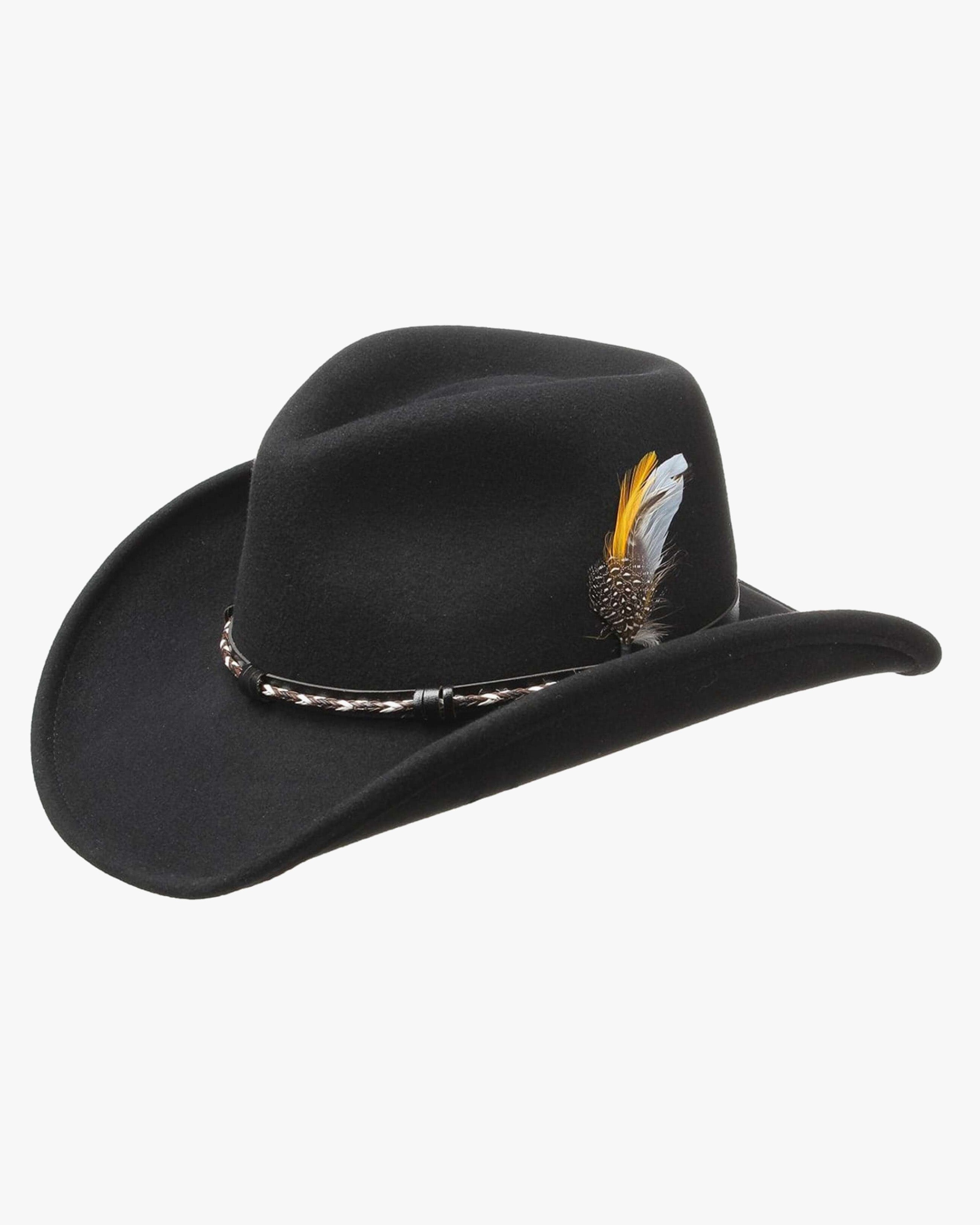 Stetson Made In USA Western Vitafelt Hat - Black – JEANSTORE