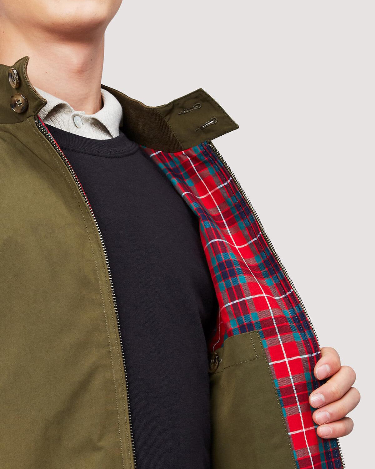 Baracuta G9 Classic Harrington Jacket - Beech – JEANSTORE