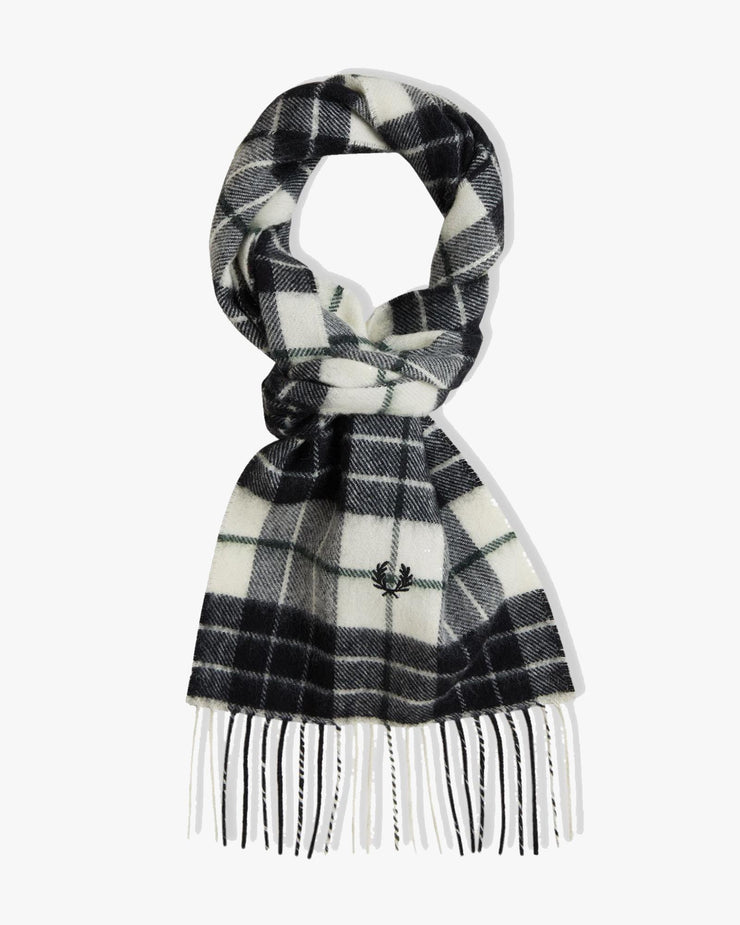 Fred Perry Lambswool Tartan Scarf - Ecru – JEANSTORE