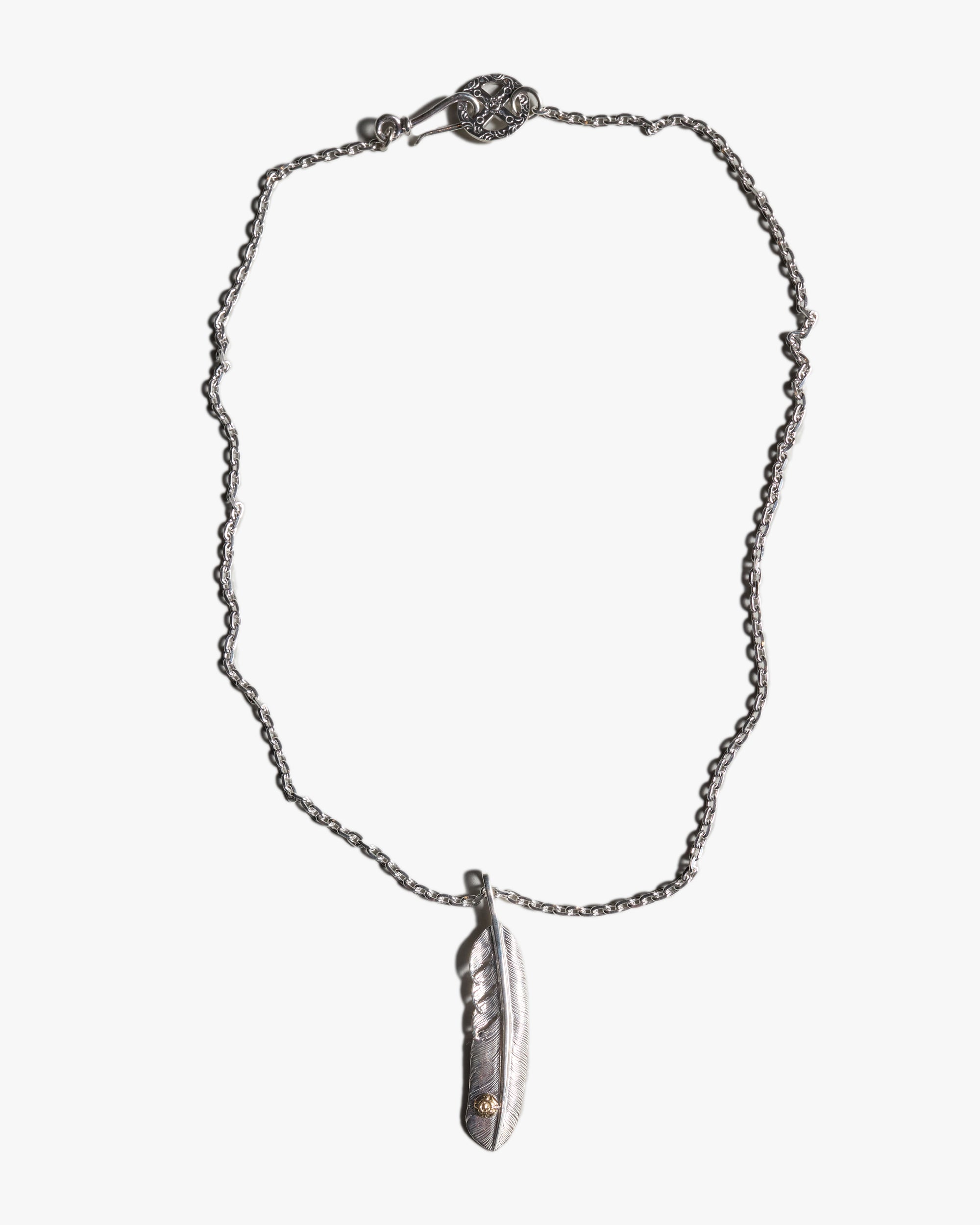 First Arrows O-063+P-234C Small Silver Chain w/ Medicine Wheel & P-704 ...
