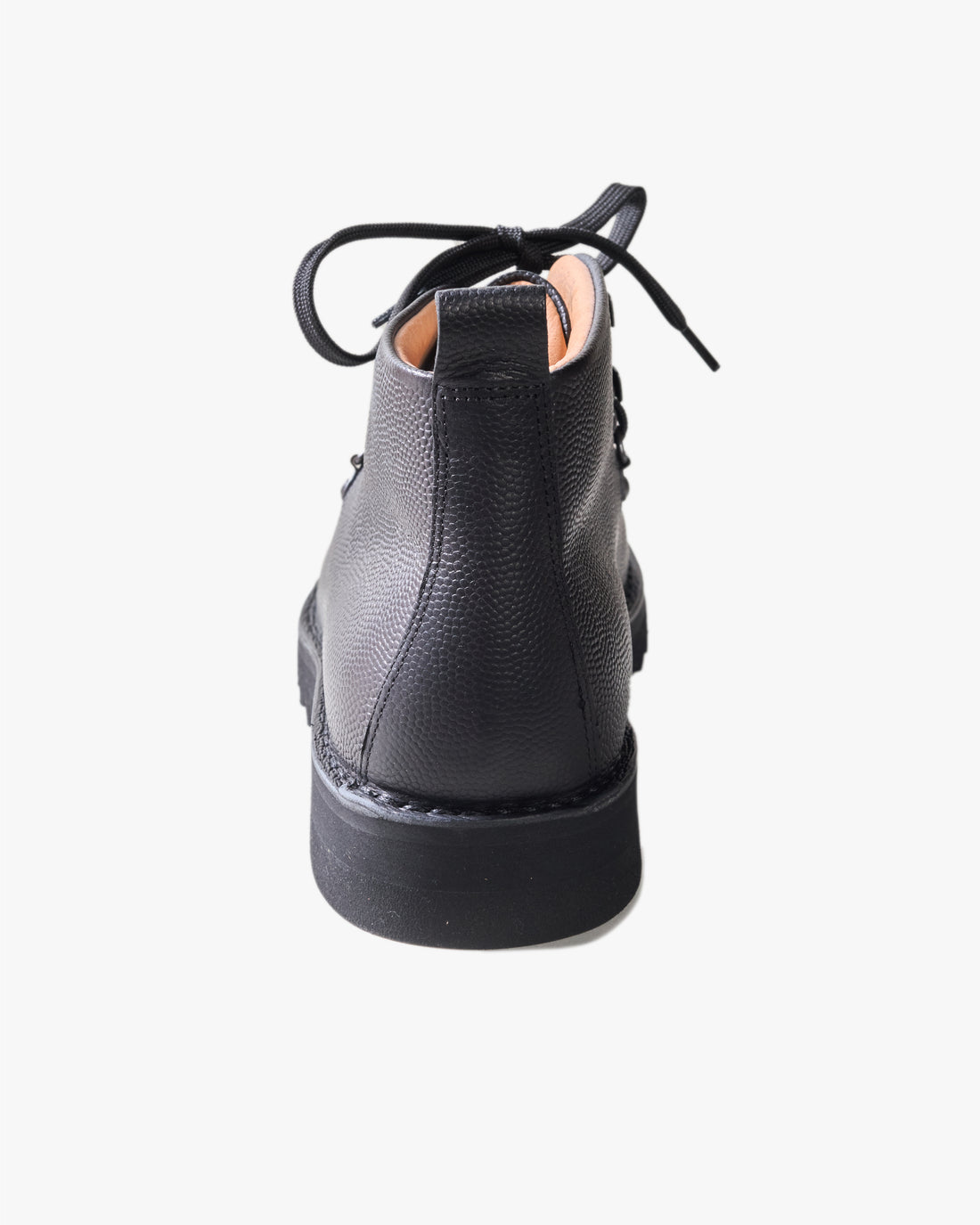 Fracap M120 Magnifico Leather Boots - Arancia Black / Black Ripple Sol ...