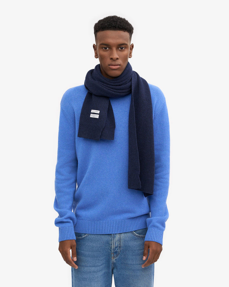 Colorful Standard Merino Wool Scarf - Marine Blue – JEANSTORE