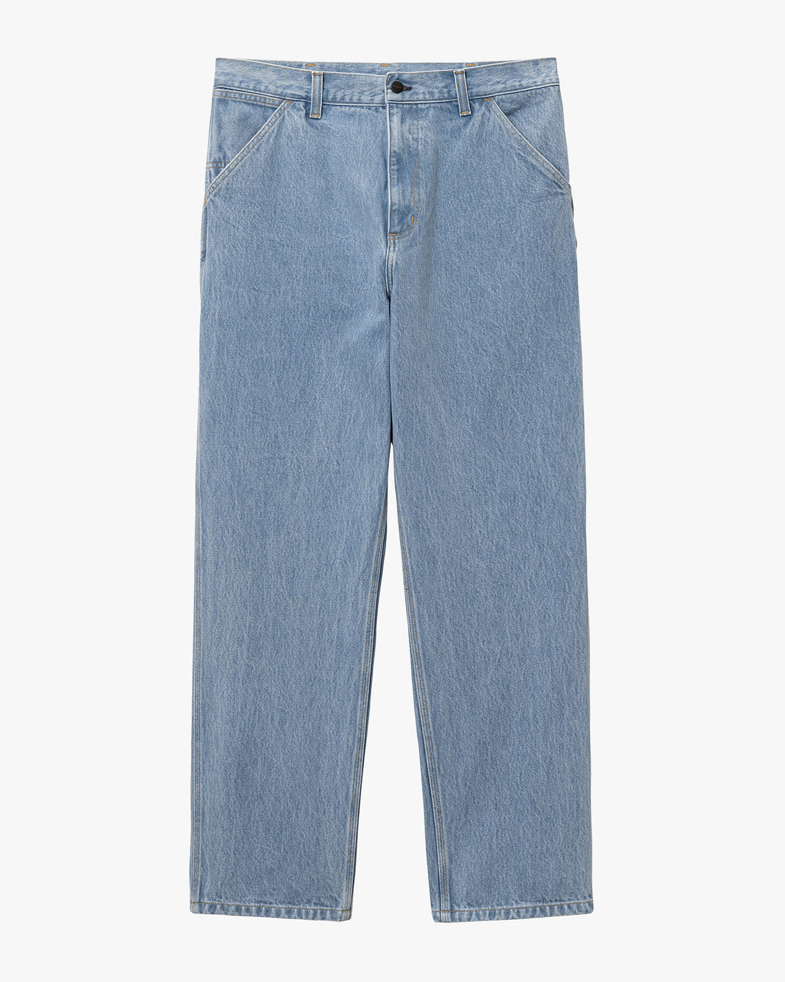 Carhartt WIP Single Knee Pant Relaxed Fit Mens Jeans - Blue Stone Blea ...