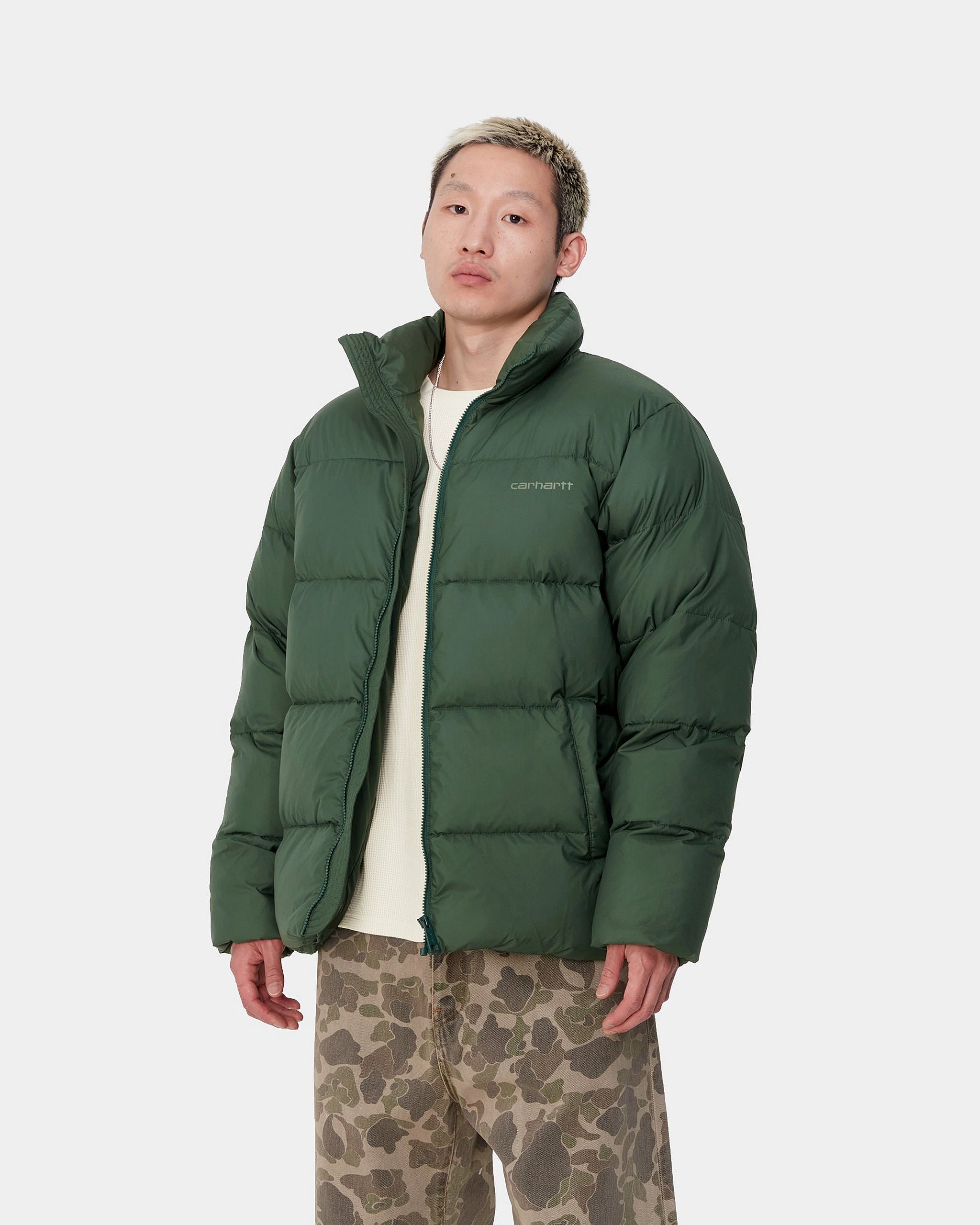 Carhartt WIP Springfield Jacket - Sycamore Tree / Duck Green – JEANSTORE