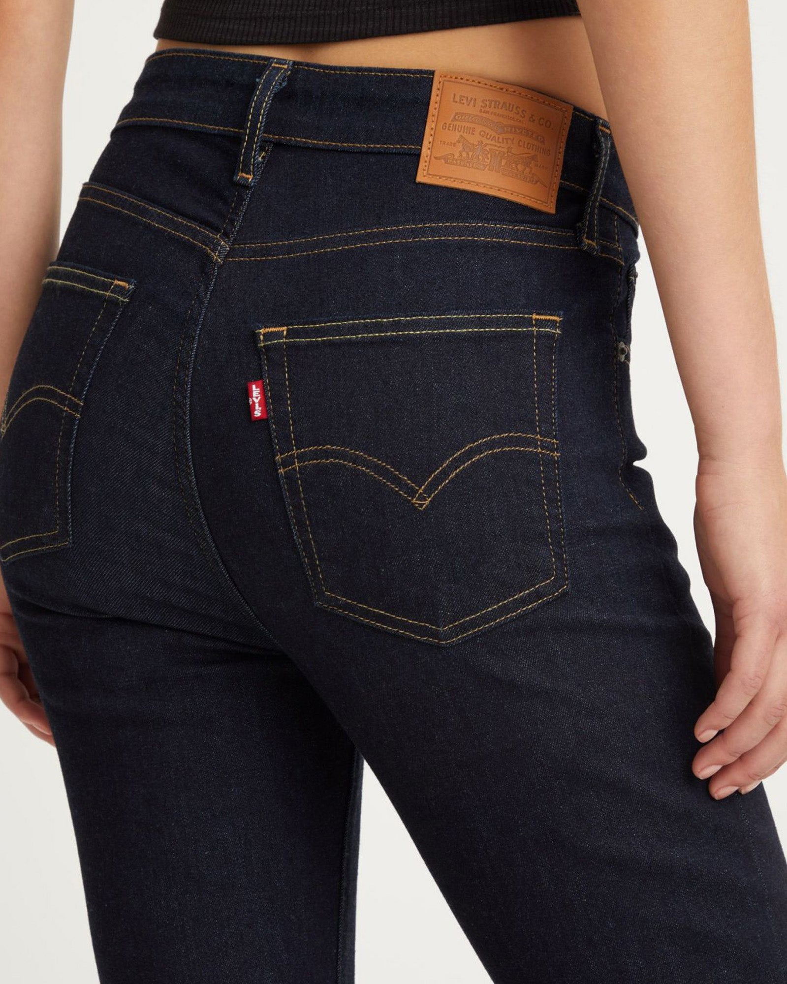 Levi's® Womens 721 High Rise Skinny Jeans - Blue Wave Rinse – JEANSTORE