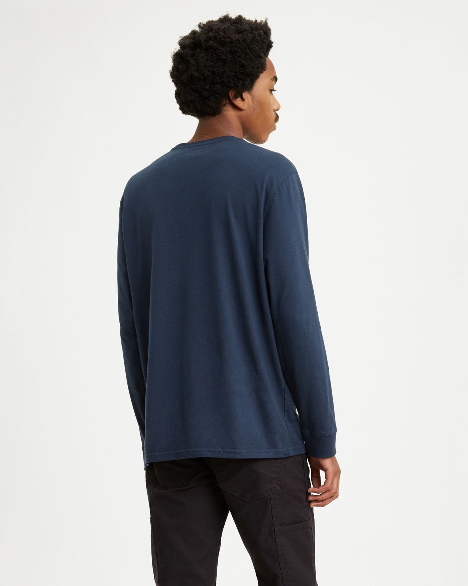 Levi's® L/S Original HM Tee - Dress Blues – JEANSTORE