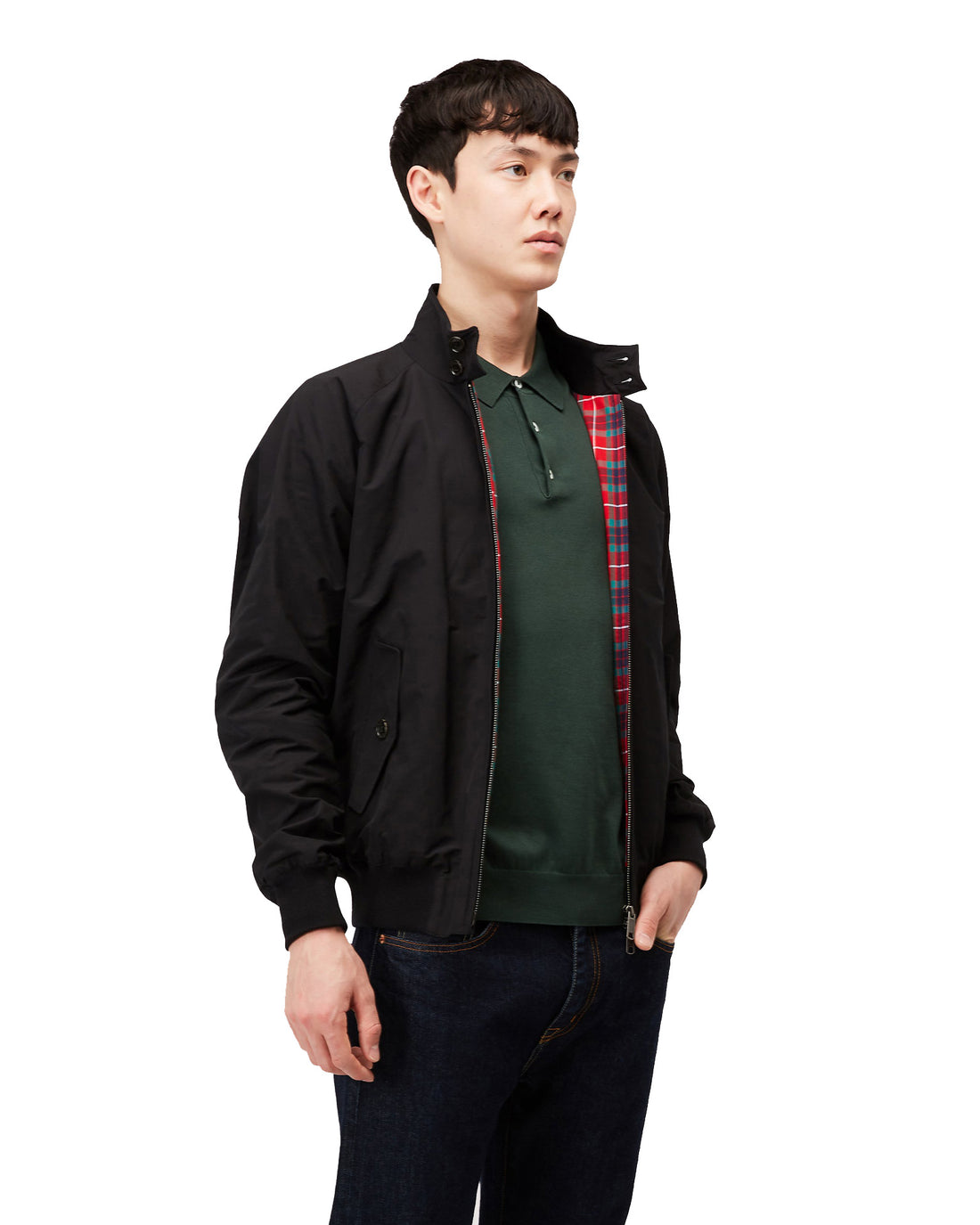 Baracuta G9 Classic Harrington Jacket - Black – JEANSTORE