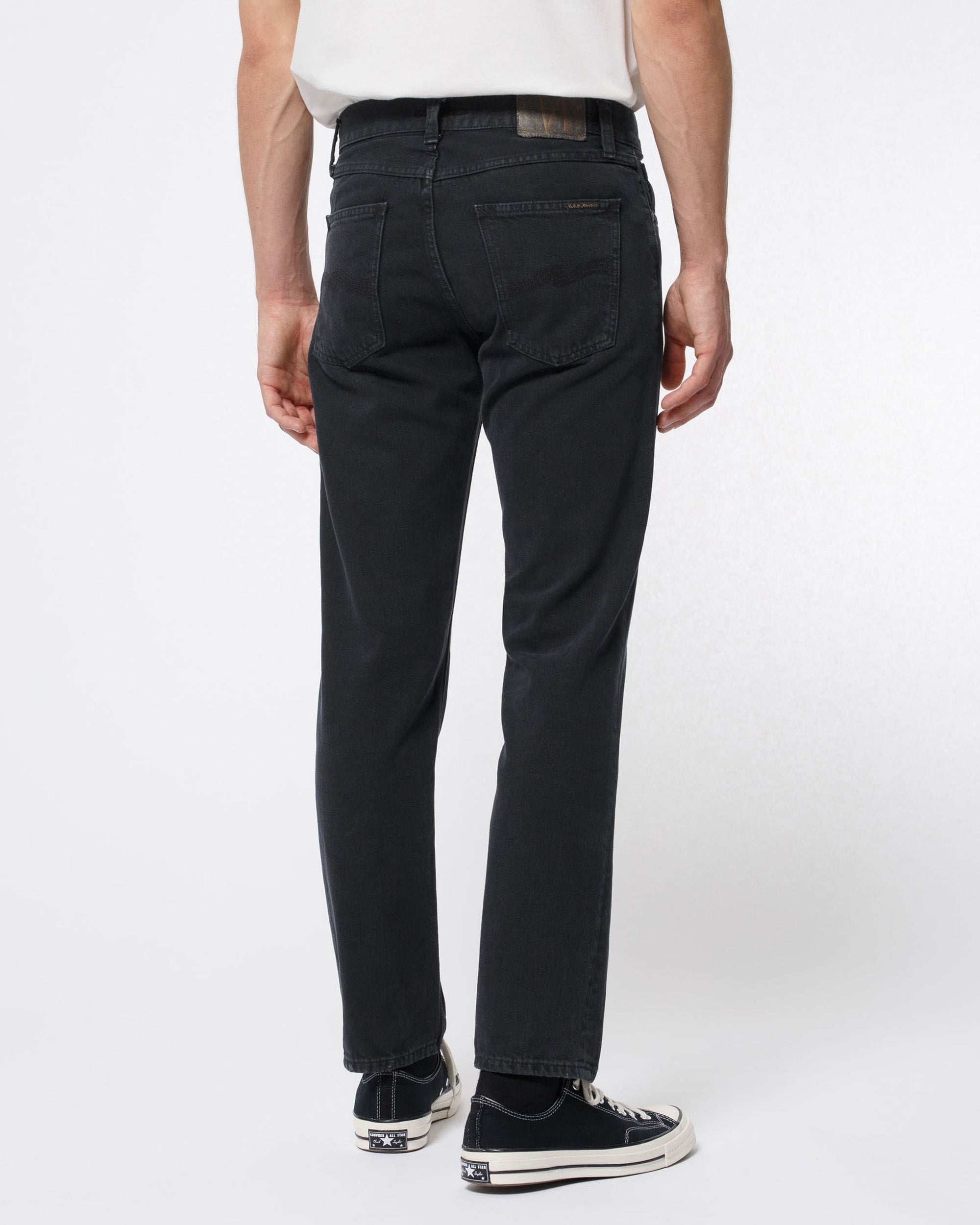 Nudie Gritty Jackson Regular Fit Mens Jeans - Black Forest – JEANSTORE