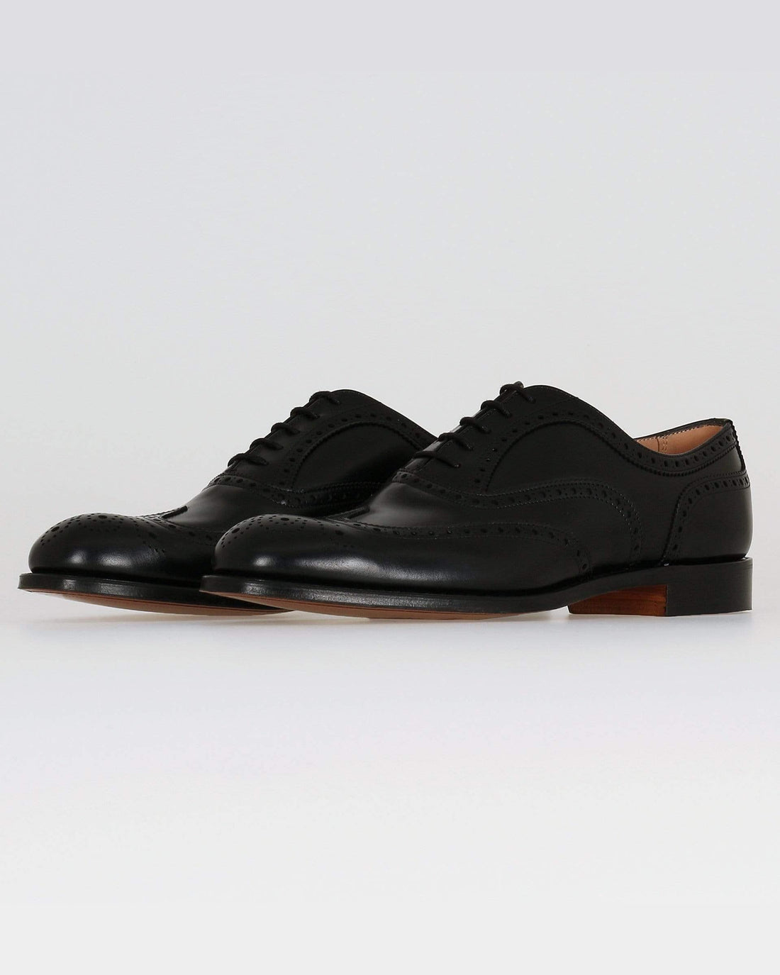 Cheaney Arthur III Oxford Brogue - Black Calf Leather – JEANSTORE