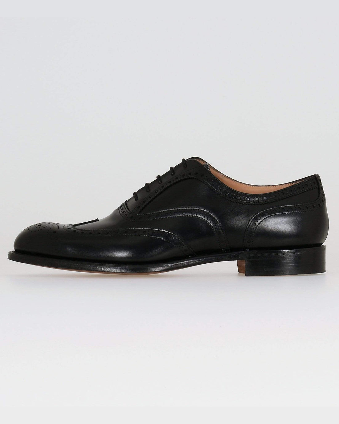 Cheaney Arthur III Oxford Brogue - Black Calf Leather – JEANSTORE