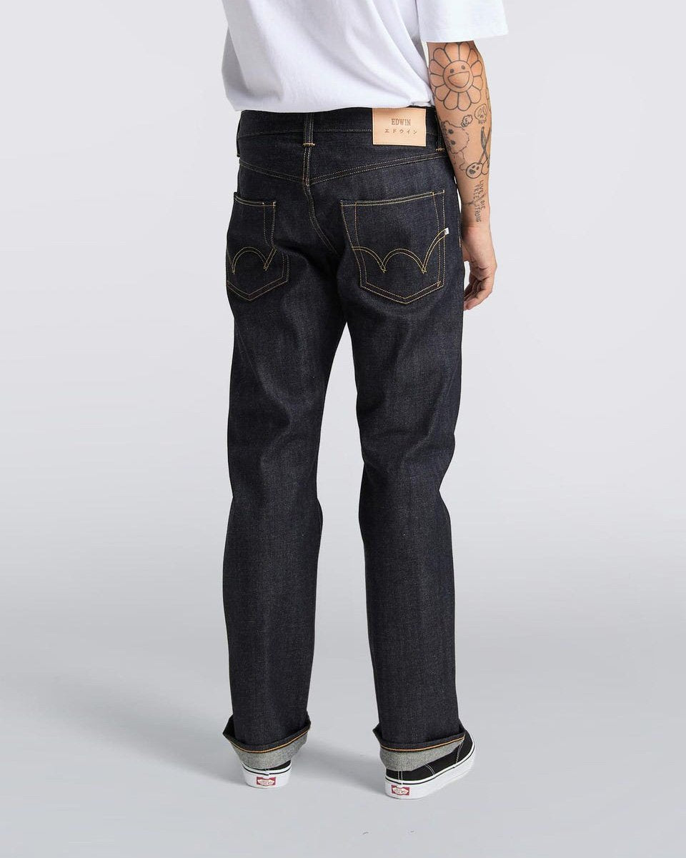 Edwin ED-47 Regular Fit Jeans - Red Listed Selvage Denim / Blue ...