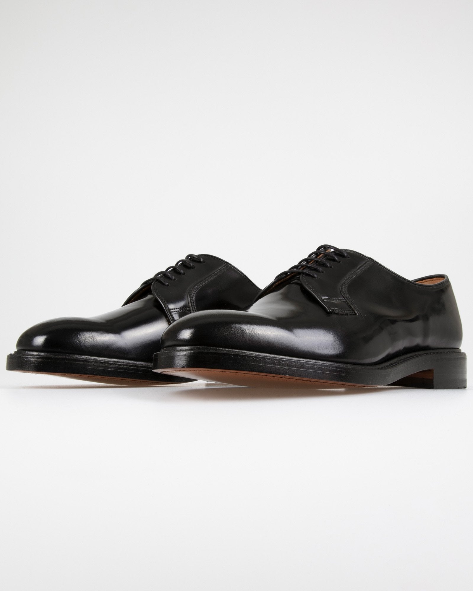 Loake Professional 771B Polished Plain Derby Shoe - Black – JEANSTORE