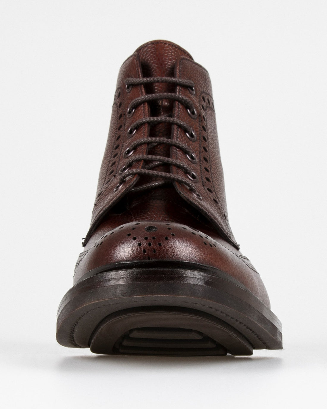 Loake Bedale Brogue Boot - Oxblood Grain | JEANSTORE