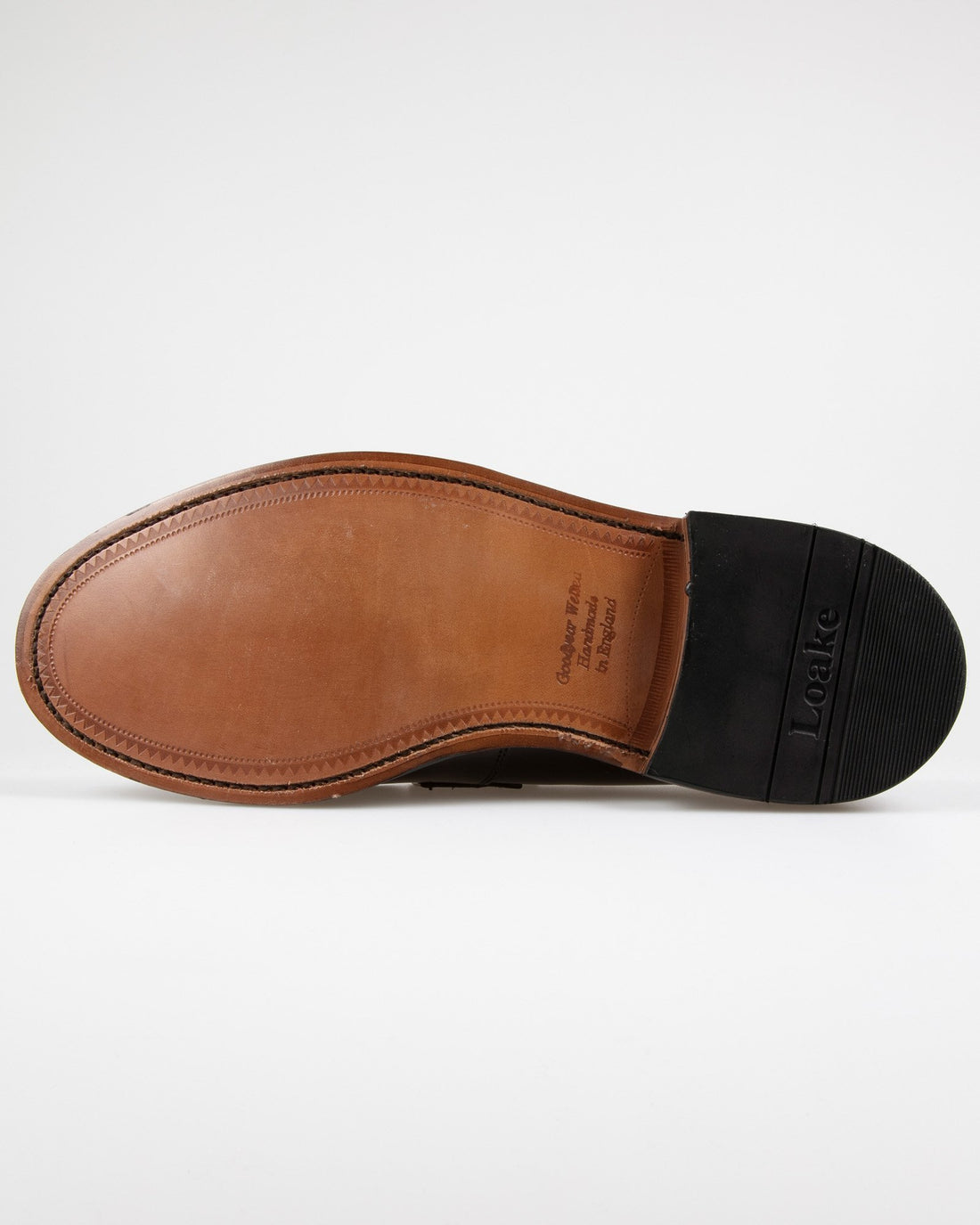 Loake Brighton Polished Tassel Loafer - Burgundy | JEANSTORE