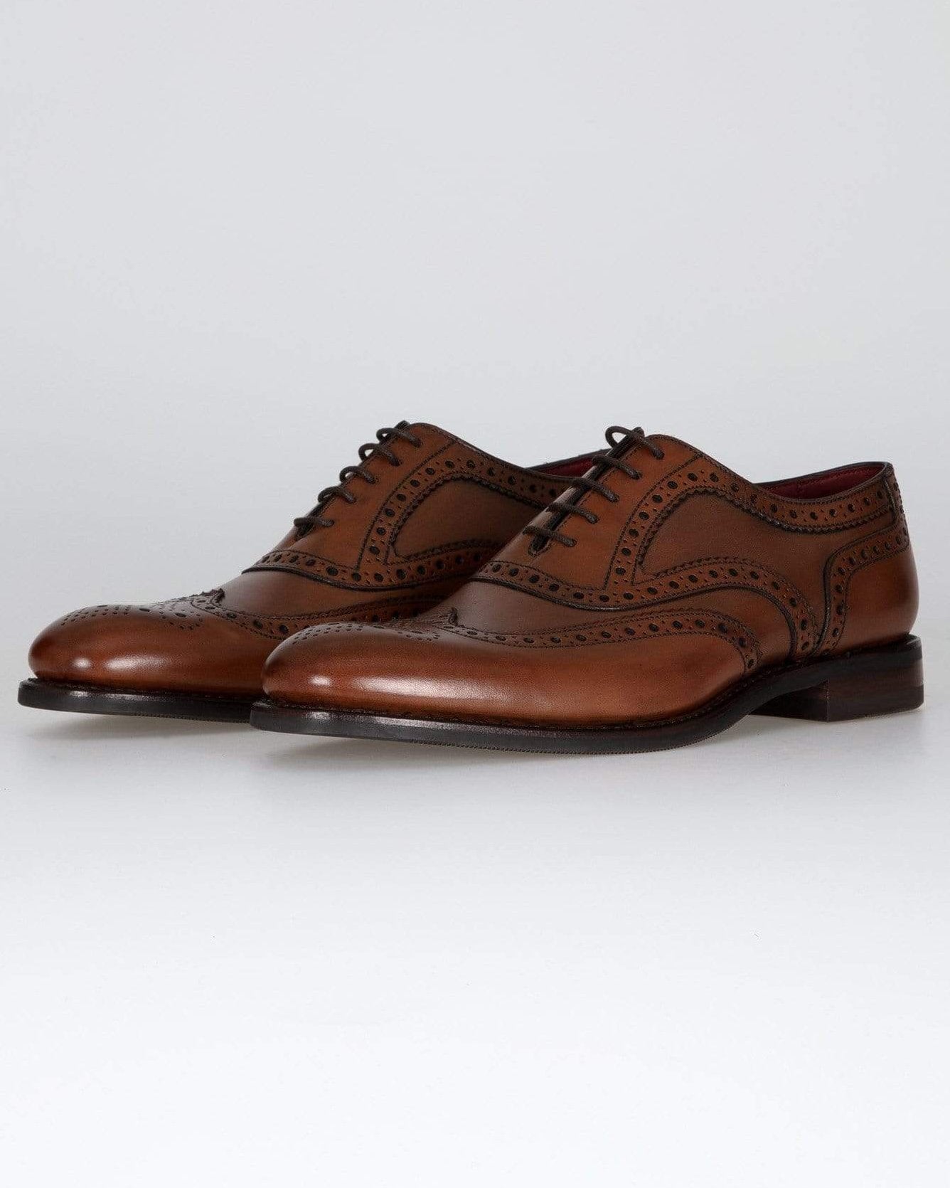 Loake Design Kerridge Oxford Brogue - Cedar – JEANSTORE